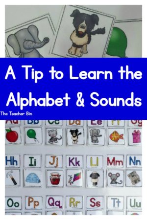A Tip to Learn The Alphabet and Sounds