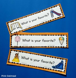 Question of the Day Morning Work Routine