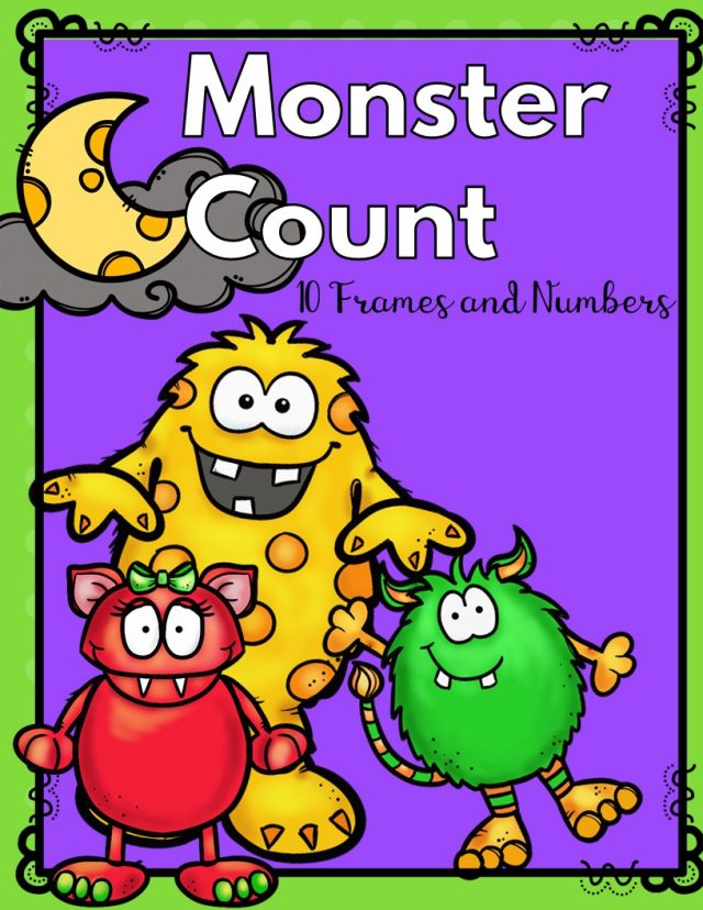 Kindergarten Subitizing Math Game – Freebie